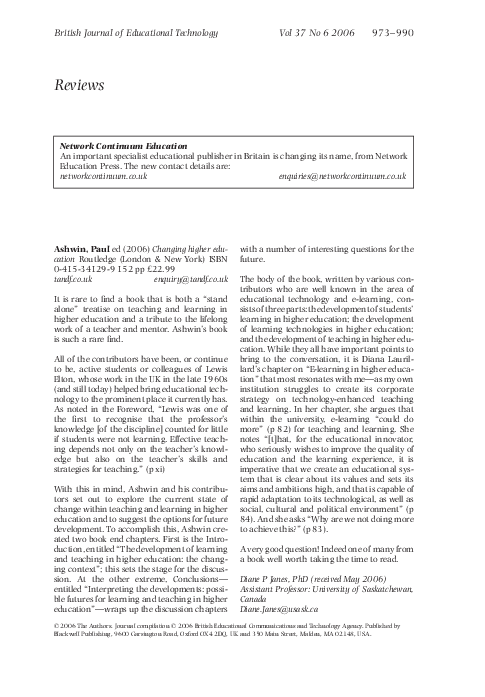 (PDF) Strategies for Sustainable Open and Distance Learning Andrea Hope ...