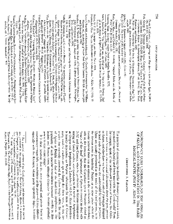 (PDF) “When Necromancy Goes Underground: Skull- and Corpse-Divination ...