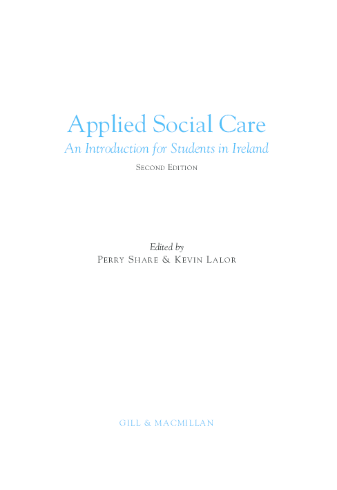 (PDF) Understanding Social Care