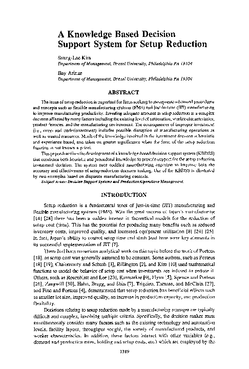 (PDF) A Knowledge-Based Decision Support System for Seismic Assessment of Buildings
