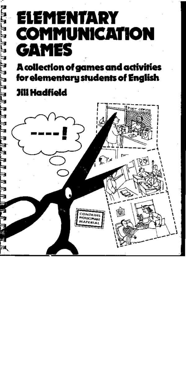 (PDF) Elementary Communication Games