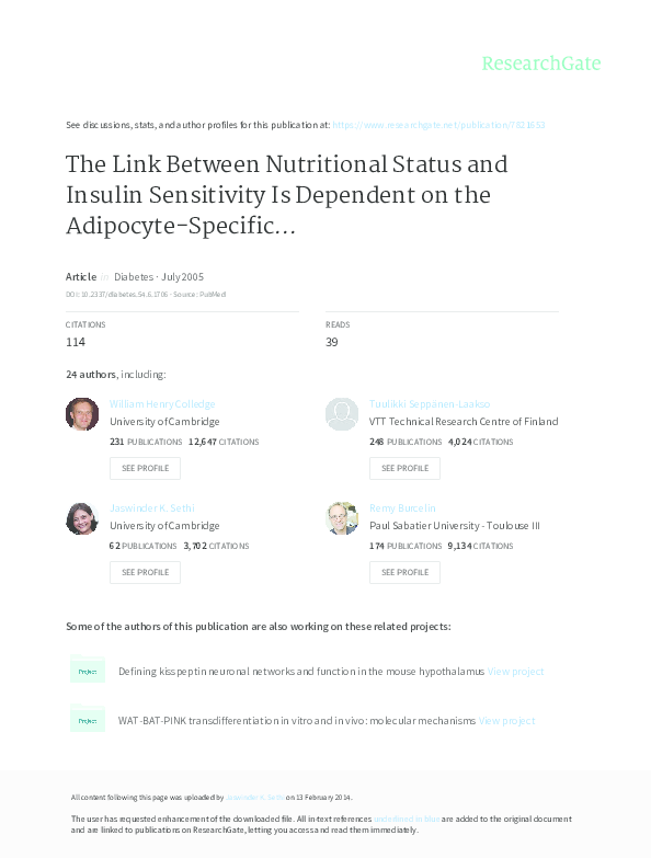 (PDF) Small Heterodimer Partner, an Orphan Nuclear Receptor, Augments ...