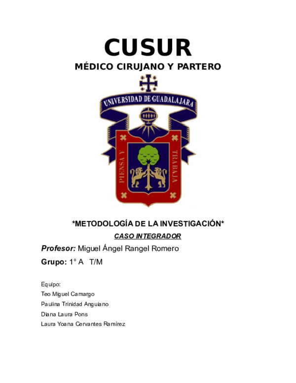 (DOC) CUSUR MÉDICO CIRUJANO Y PARTERO