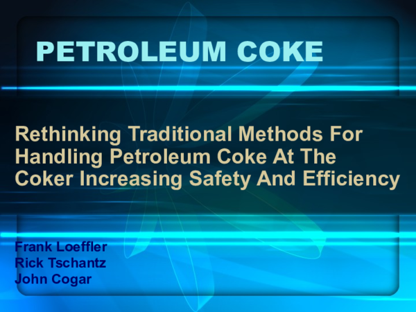 (PPT) Argus Coke Handling Presentation R 2016 09 16 AD