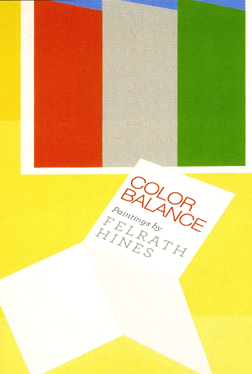 (PDF) Color Balance: Paintings by Felrath Hines