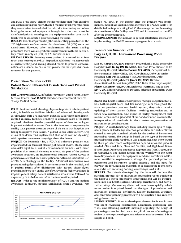 (PDF) Easy as I, II, III... Instrument Processing Room Designs | Lisa ...
