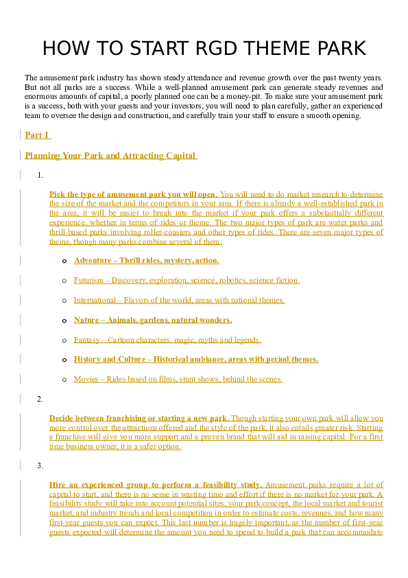 the amusement park mystery