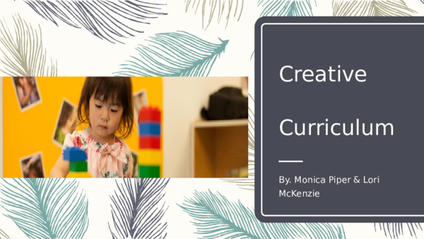 (PPT) Creative Curriculum