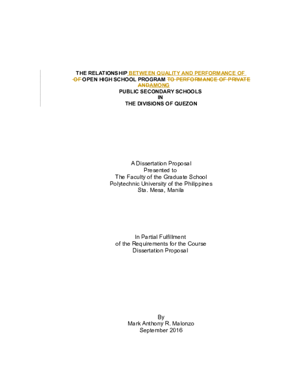 (DOC) Final copy (chapters 1 to 3) for Proposal Defense with Dean June