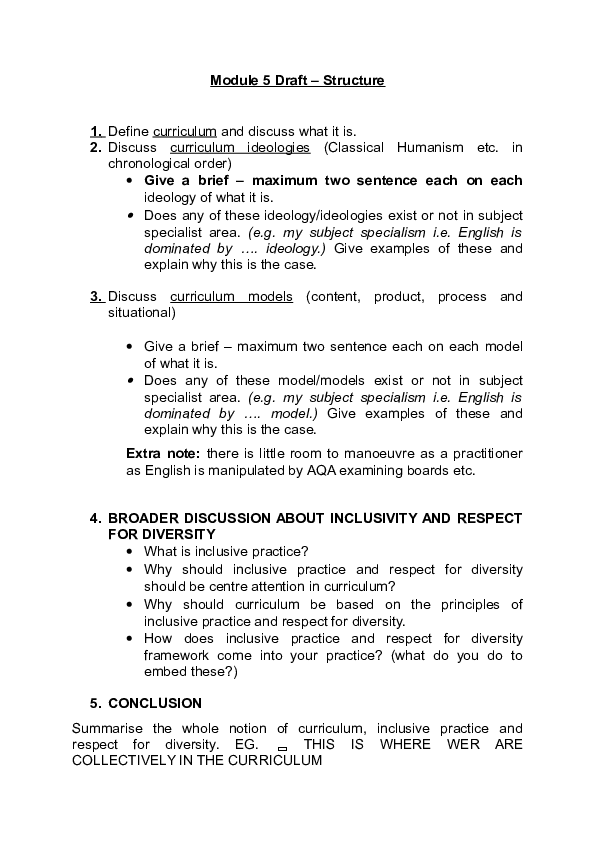 (DOC) Module 5 Draft – Structure