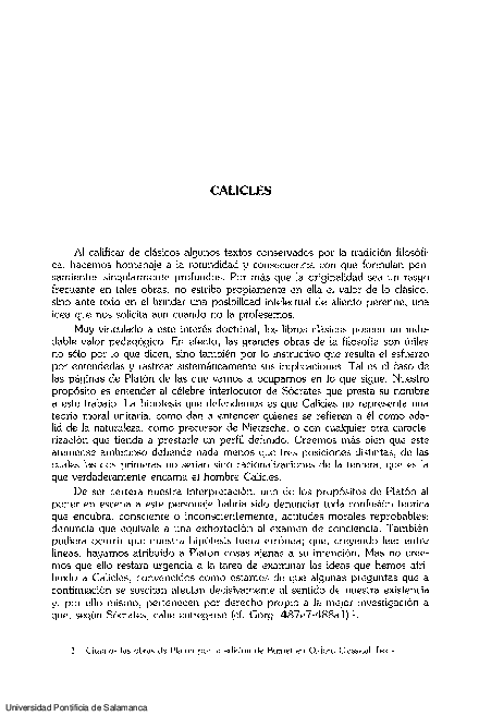 (PDF) Calicles