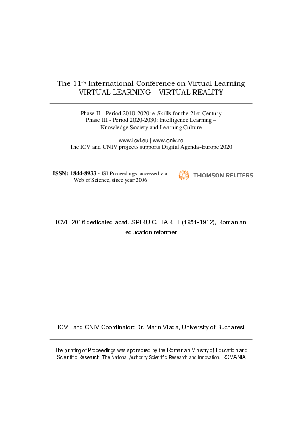 (PDF) Methods for Teaching Programming Using Virtual Laboratory,The 11 ...