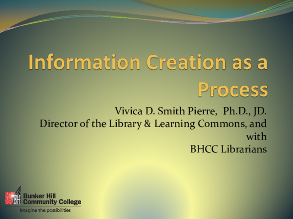 (PDF) Information Creation as a Process.pdf