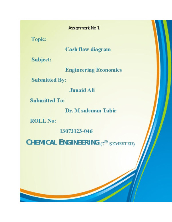(DOC) Cash Flow | Junaid Ali - Academia.edu