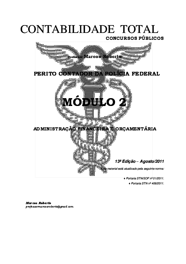 (PDF) CONTABILIDADE TOTAL CONCURSOS PÚBLICOS PERITO CONTADOR DA POLÍCIA FEDERAL MÓDULO 2 ...