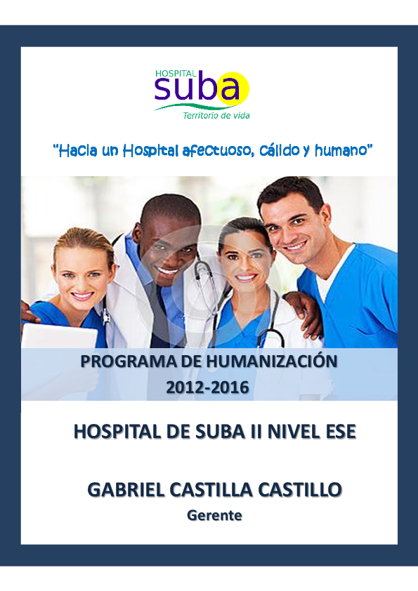 (PDF) HOSPITAL DE SUBA II NIVEL ESE GABRIEL CASTILLA CASTILLO Gerente ...