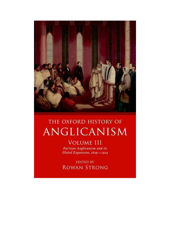 (PDF) High Church Anglicanism in the Nineteenth Century
