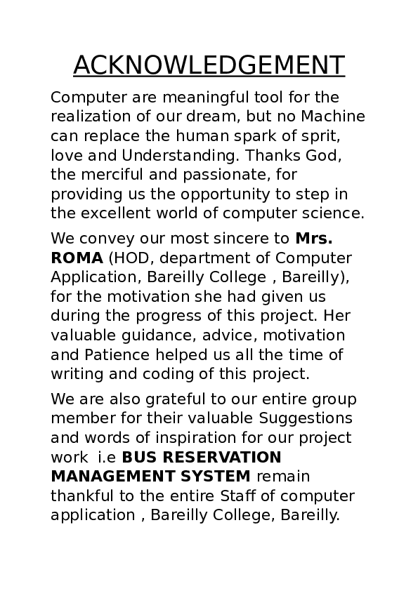 (DOC) ACKNOWLEDGEMENT