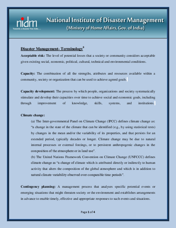 PDF Disaster Management Terminology 8 MADHUSUDAN KS Academia edu pdf-disaster-management-terminology-8-madhusudan-ks-academia-edu