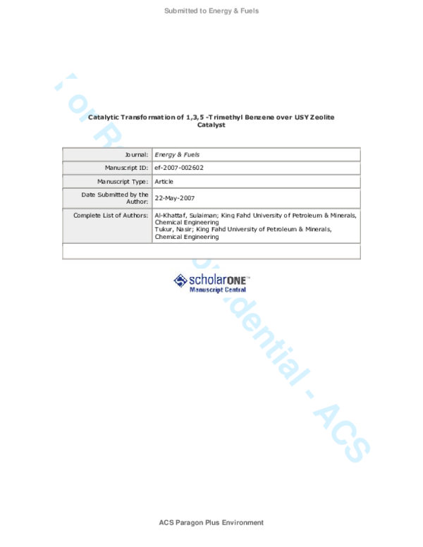 (PDF) For Review. Confidential - ACS