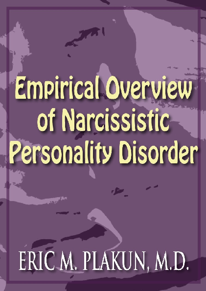 (PDF) Empirical overview of narcissistic personality disorder