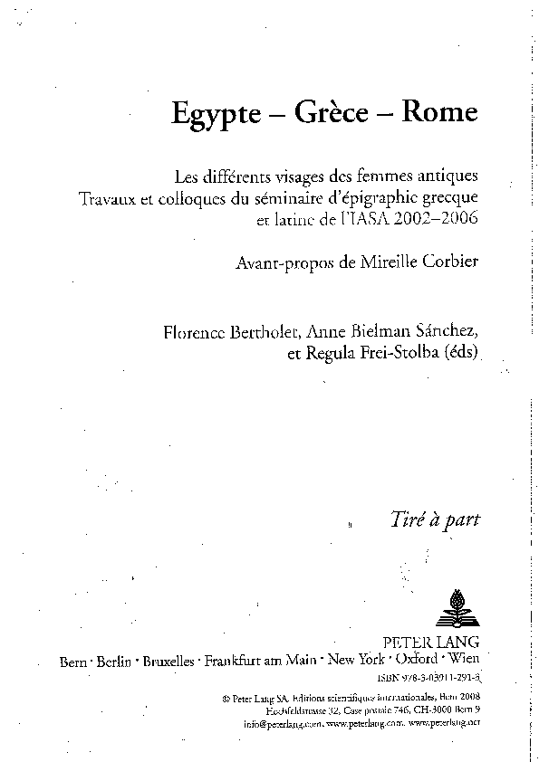 (PDF) « Pourquoi reprendre le dossier des reines hellénistiques ? Le ...