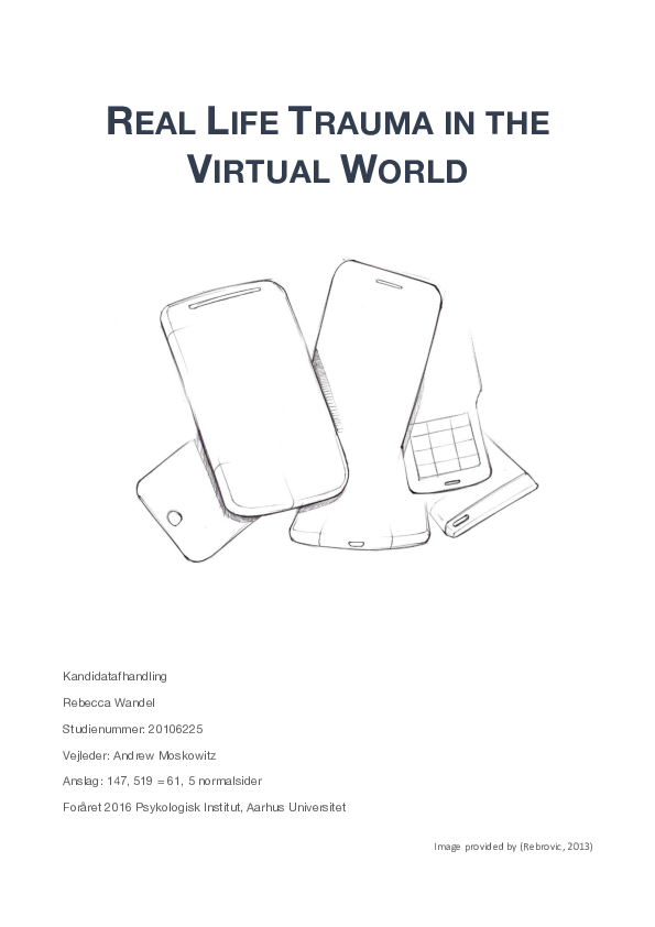 (PDF) Real Life Trauma in the Virtual World