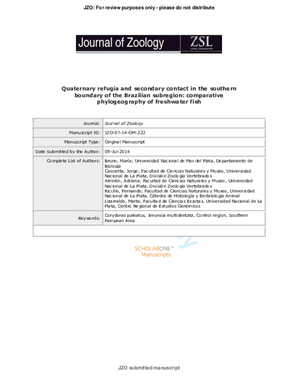 (PDF) JZO: For review purposes only -please do not distribute