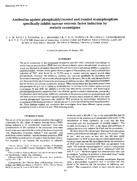 (PDF) Antibodies against phosphatidylinositol and inositol ...