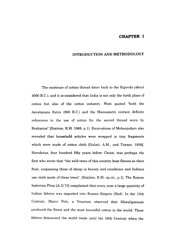 (PDF) CHAPTER I INTRODUCTION AND METHODOLOGY