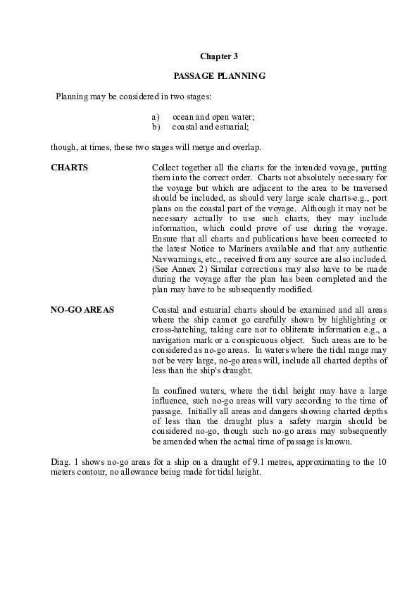(DOC) Passage planing