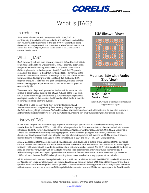 (PDF) What is JTAG
