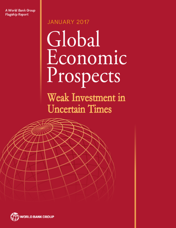 (PDF) A World Bank Group Flagship Report Weak Investment in Uncertain Times