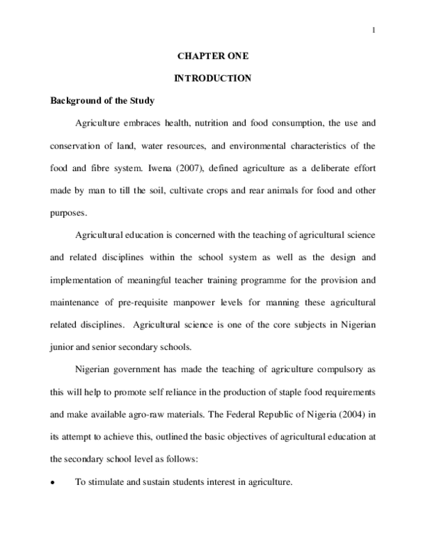(PDF) INTRODUCTION Background of the Study
