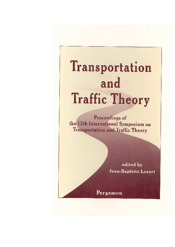 Pdf A Continuous Time Link Model For Dynamic Network Loading Based On