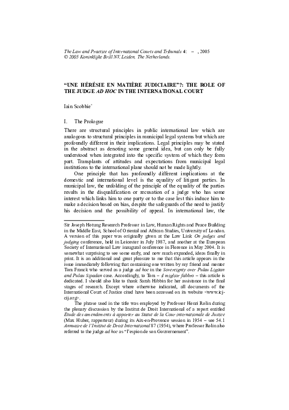 (DOC) scobbie - ad hoc judges (proofs 2005).doc