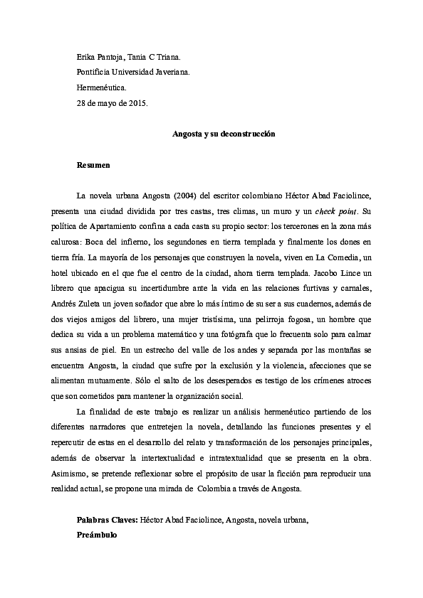 (PDF) ANGOSTA