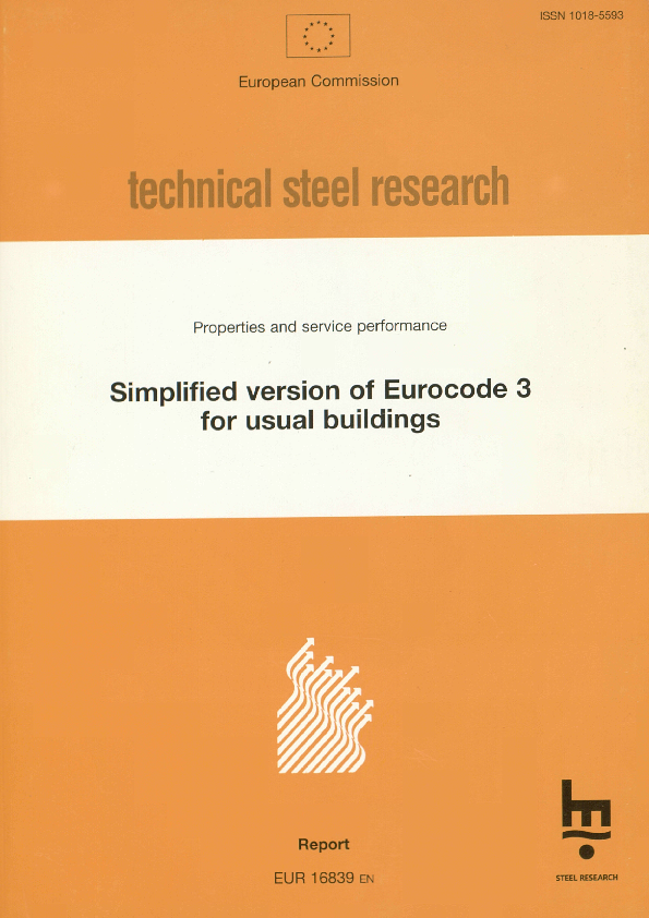 (PDF) Simplified version of Eurocode 3 for usual buildings