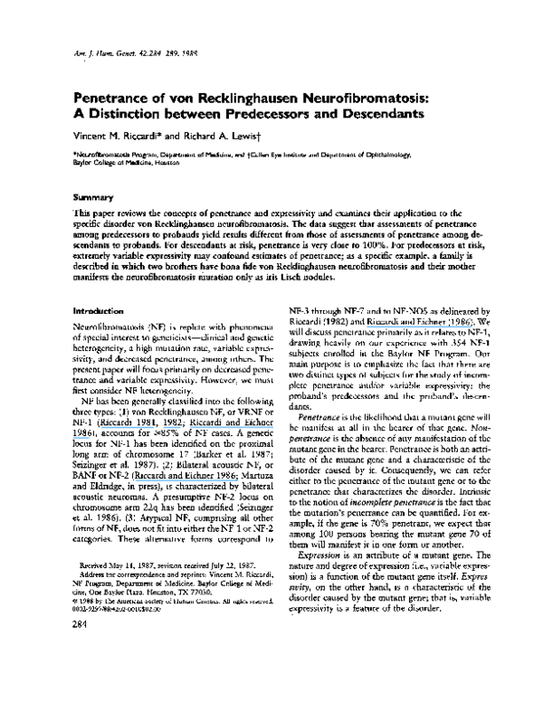 (PDF) A Case of Neurofibromatosis Type 1 | Valentina Dimitrova ...