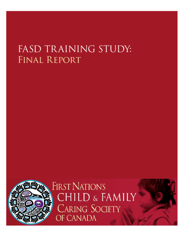 (PDF) FASD TR AINING STUDY: Final Report