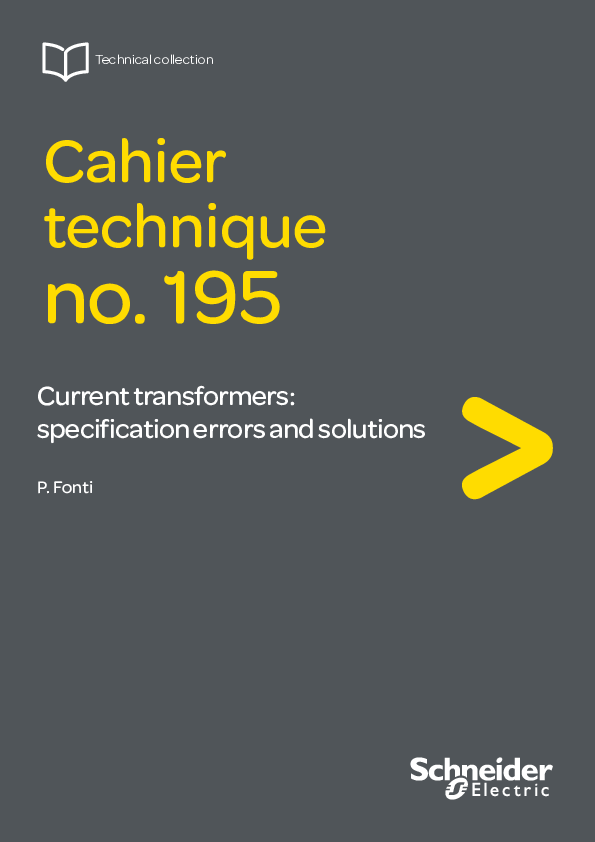 (PDF) Current transformers: specification errors and solutions