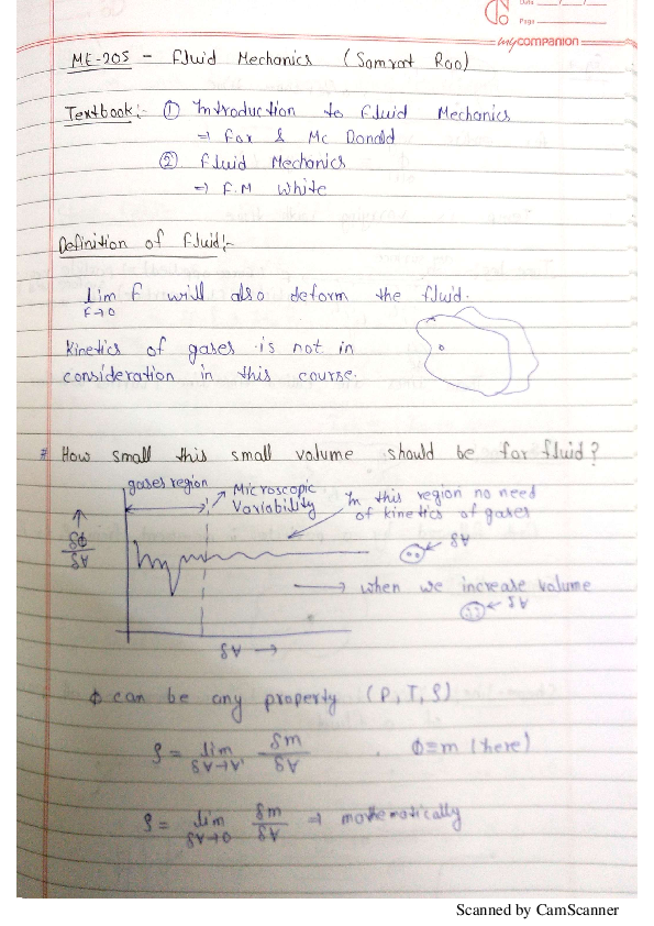 (PDF) Fluid mechanics notes