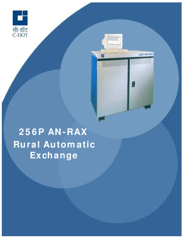(PDF) 256P AN-RAX Rural Automatic Exchange