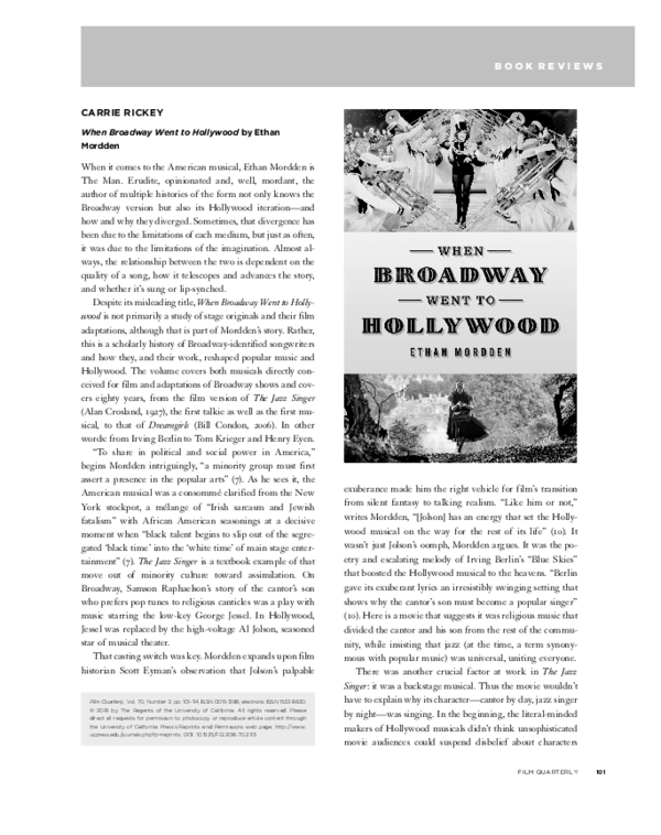 (PDF) Review of Ruby Cheung, New Hong Kong Cinema: Transitions to ...