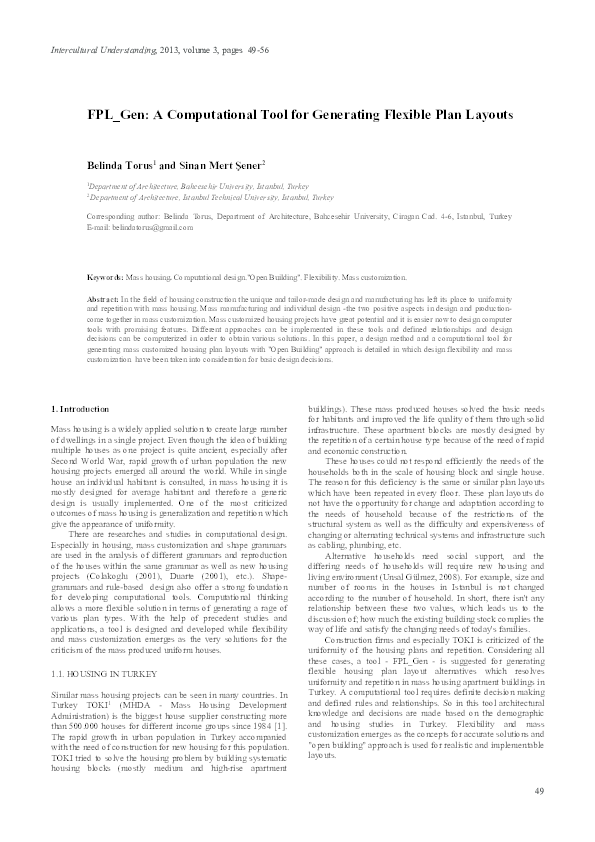 (PDF) FPL_Gen: A Computational Tool for Generating Flexible Plan Layouts