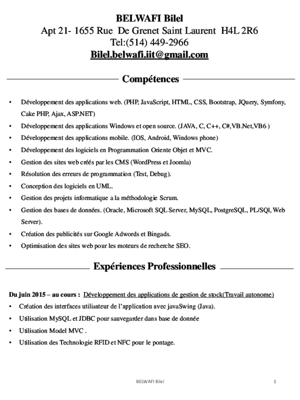 Développer une application avec PHP et MySQL - Ce site est