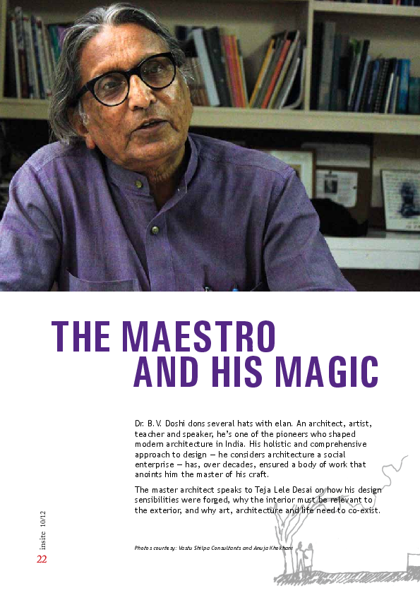 (PDF) BV Doshi Article