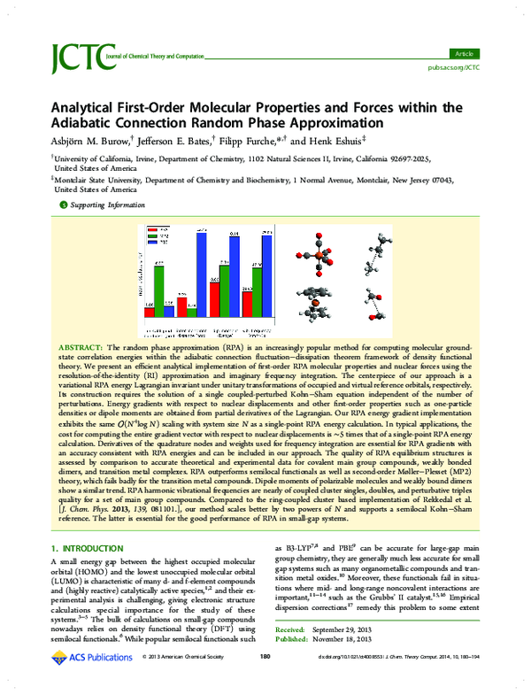 (PDF) Analytical First-Order Molecular Properties and Forces within the Adiabatic Connection ...