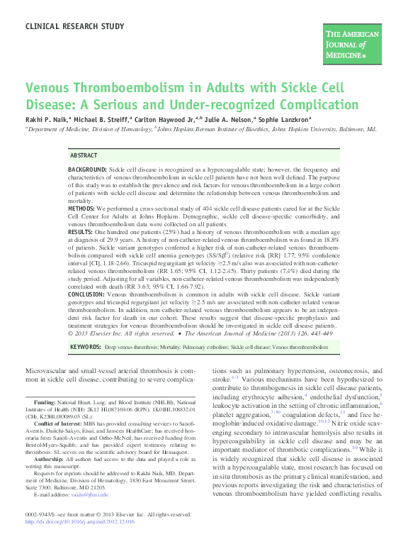 (PDF) Predicting risk factors for thromboembolic complications in ...