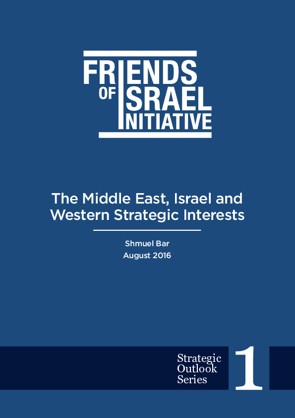 (PDF) Strategic Outlook Series The Middle East, Israel and Western ...